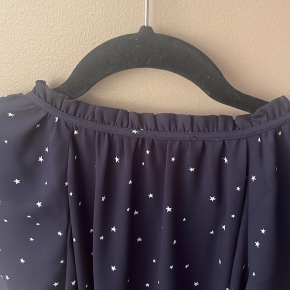LOFT | Dresses | Loft Tunic With White Stars Just In Time For Summer ...